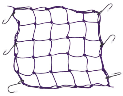 BikeMaster Motorcycle Bungie Stretch Cargo Net Purple (100004) | eBay
