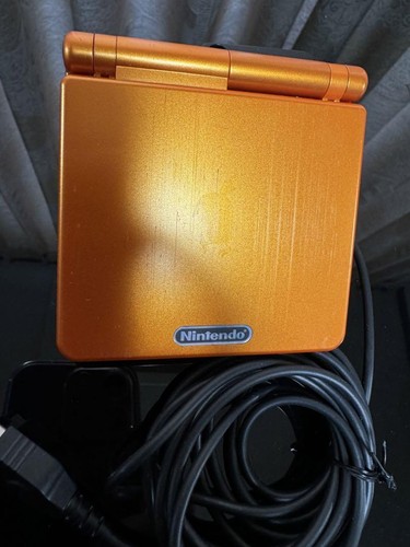 Nintendo Gameboy Advance SP Torchic Orange Pokemon Center AGS-001 ...