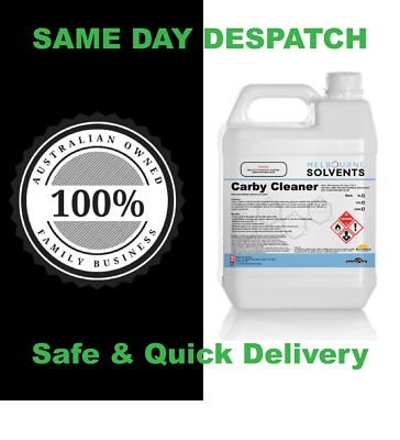 CARBY CLEANER, Carburettor & Throttle Body Cleaner 5L, Australian Made ...