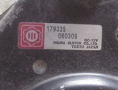 Used OEM OGURA Electric PTO Clutch 179335 for 26hp Craftsman MTS5500 1 ...