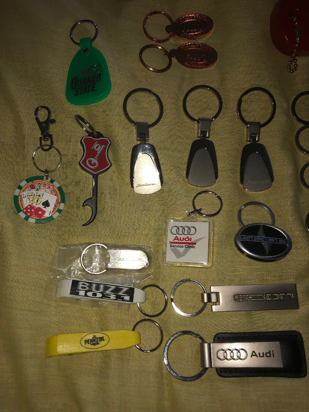 Assorted Automobile Car Dealership Key Chains | eBay