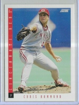 1993 Score #195 Chris Hammond Cincinnati Reds | eBay