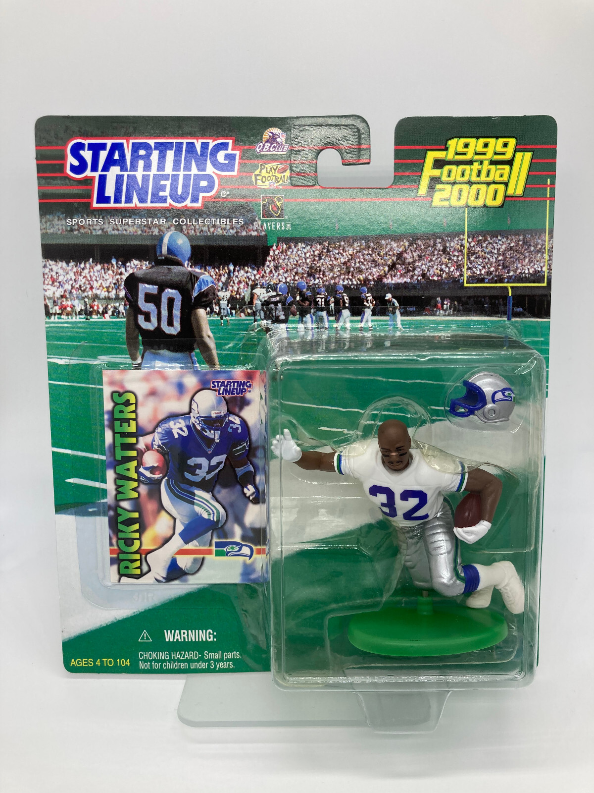 1999-2000 Football NFL Starting Lineup Action Figure Ricky Watters ...
