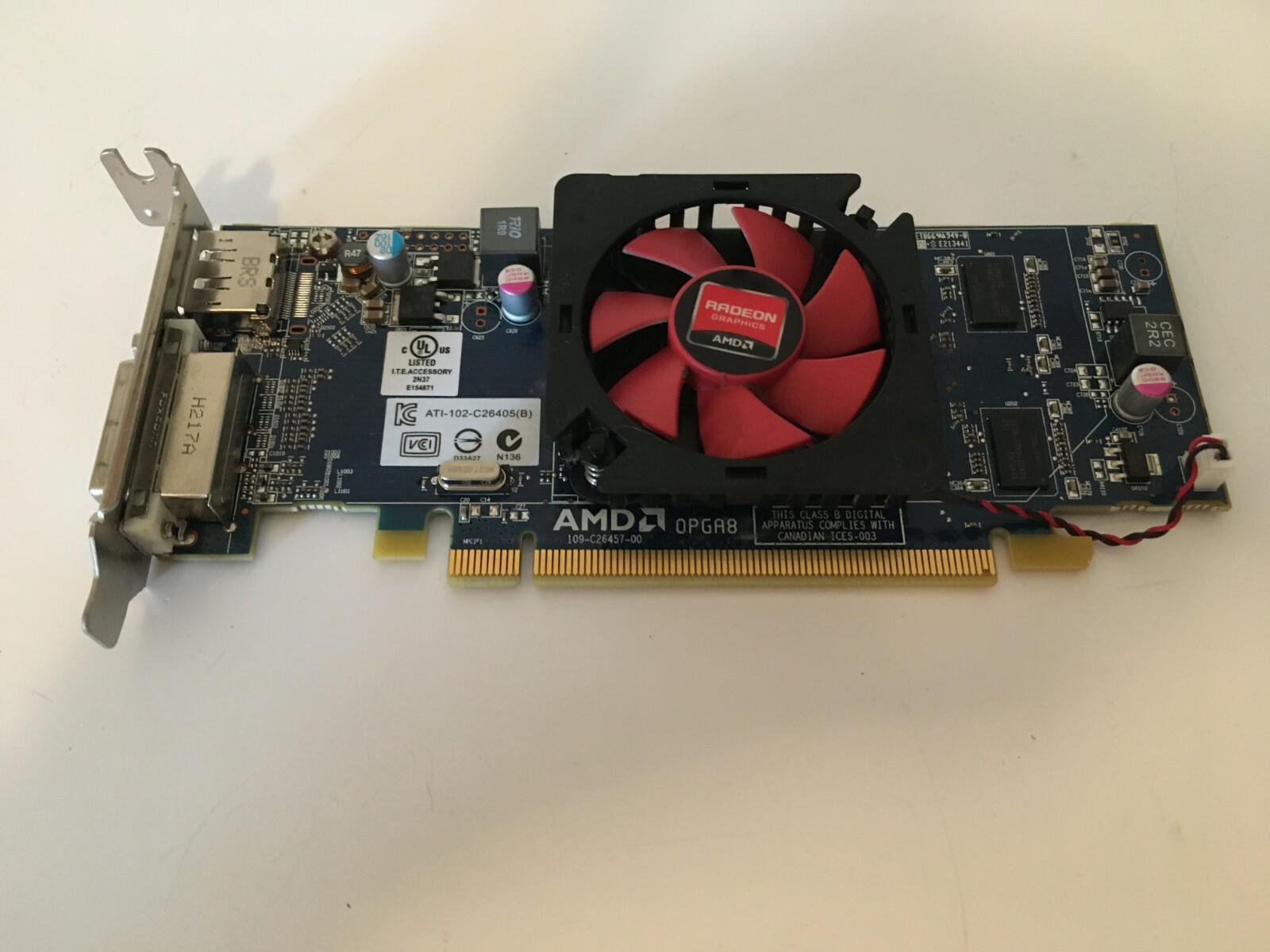 Dell AMD Radeon HD 6450 Low Profile Video Card 0M0KV6 for sale online ...