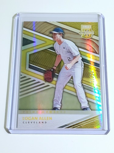 Logan T. Allen 2020 Panini Elite Extra Edition Gold 06/24 #56 Guardians ...