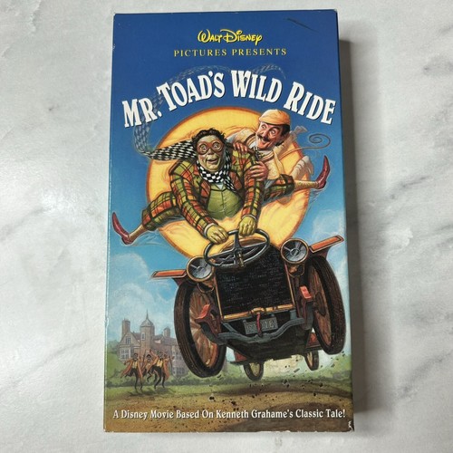 Walt Disney Pictures Presents VHS Video Mr. Toads Wild Ride VHS Video ...