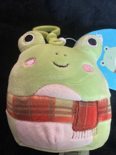 NWT Wendy Frog With Scarf Squishmallow Plush Backpack Clip On Keychain ...