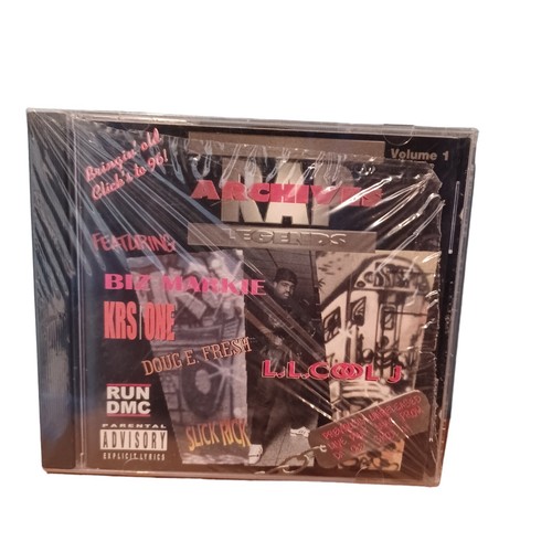 Various Rap Archives Volume 1 Hip Hop CD Run Dmc Daddy Kane Bc1 ...