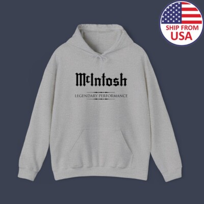 McIntosh Laboratory Legendary Performance Men's Grey Size S to 3XL | eBay