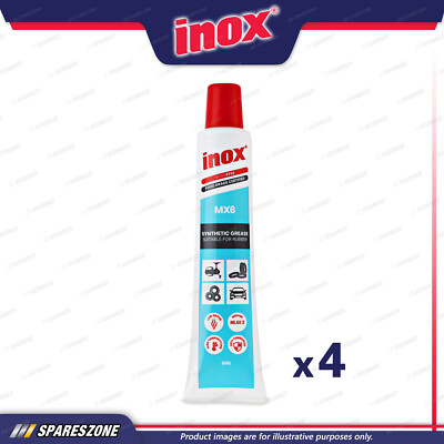 4 x Inox MX6 Premium Food Grade Grease 30 Gram Tube High Tempreture ...
