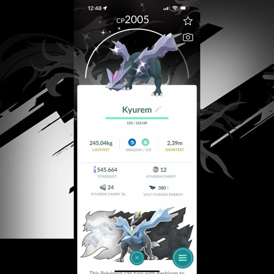 Pokemon Shiny All Legendary - Unova Black/White Special Background - P ...