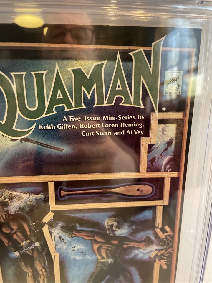 AQUAMAN #1 CGC 9.8 1989 LIMITED EDITION SERIES KEY CLASSIC COVER | eBay