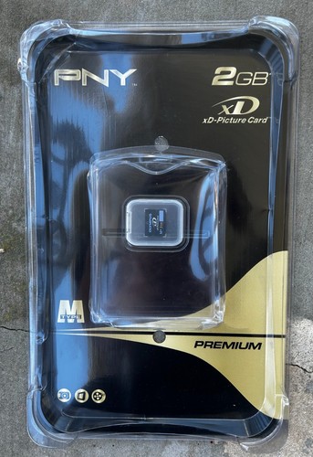 PNY 2GB xD Flash Memory Card - New Old Stock - Sealed - M Type | eBay