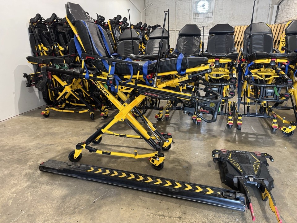 Stryker Power Pro XT 6506 & Power Loader 6390 KIT Ambulance Stretcher ...