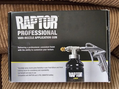 U-POL Upol 4880 Raptor Gravitex Professional Vari-Nozzle Application ...