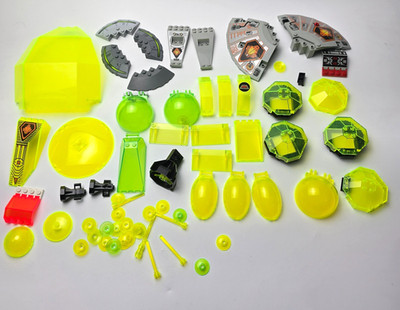 LEGO Alien UFO Space Classic Vintage Parts 6975 6979 Translucent Yellow ...