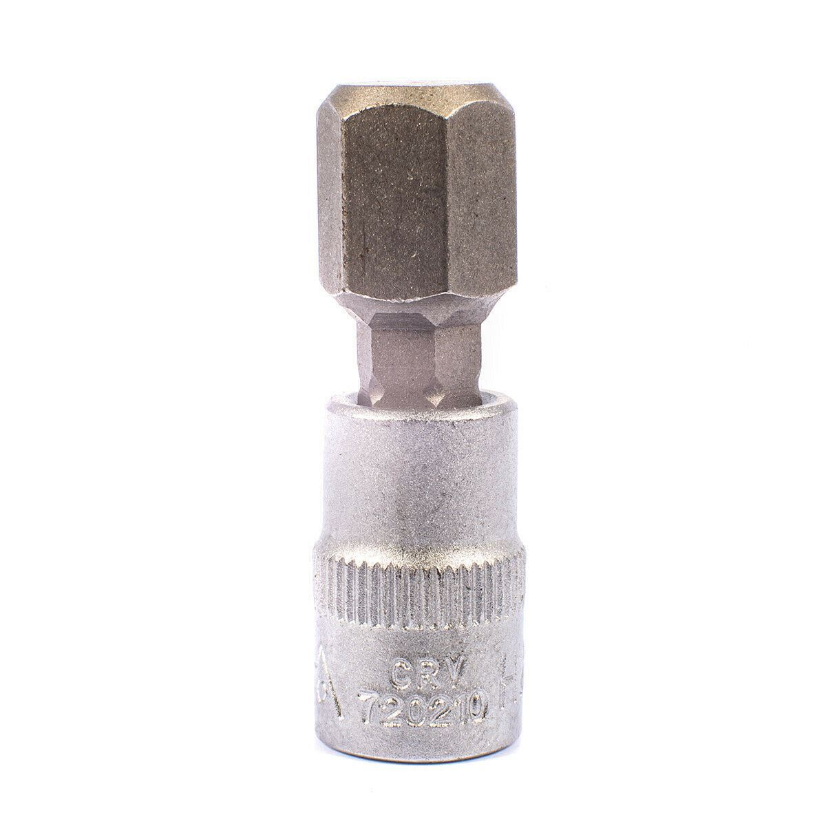 ASTA 10mm Hex Socket Bit 1/4" Drive Metric Allen S2 Steel Chrome ...