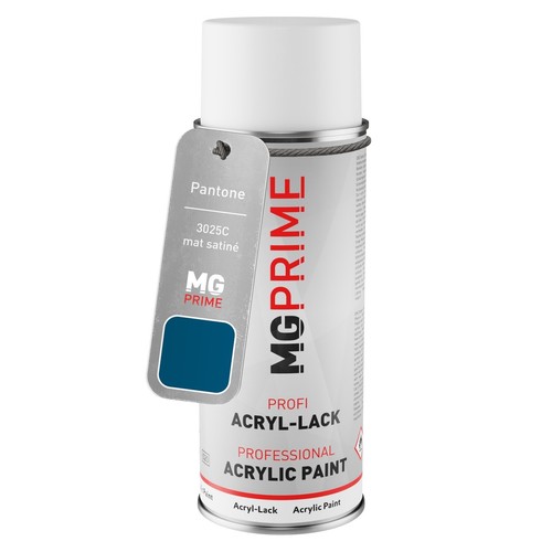 Pantone 3025C Blue Bombe aérosol 400 ml mat satiné séchage rapide ...