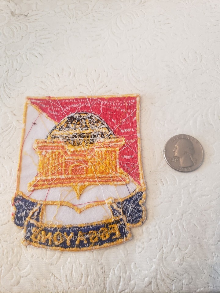 VINTAGE 1970S US ARMY 173RD AIRBORNE BDE ENGINEER CO. POCKET PATCH ...