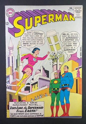 Superman (1939) #159 FN+ (6.5) Curt Swan Lois Lane un | eBay