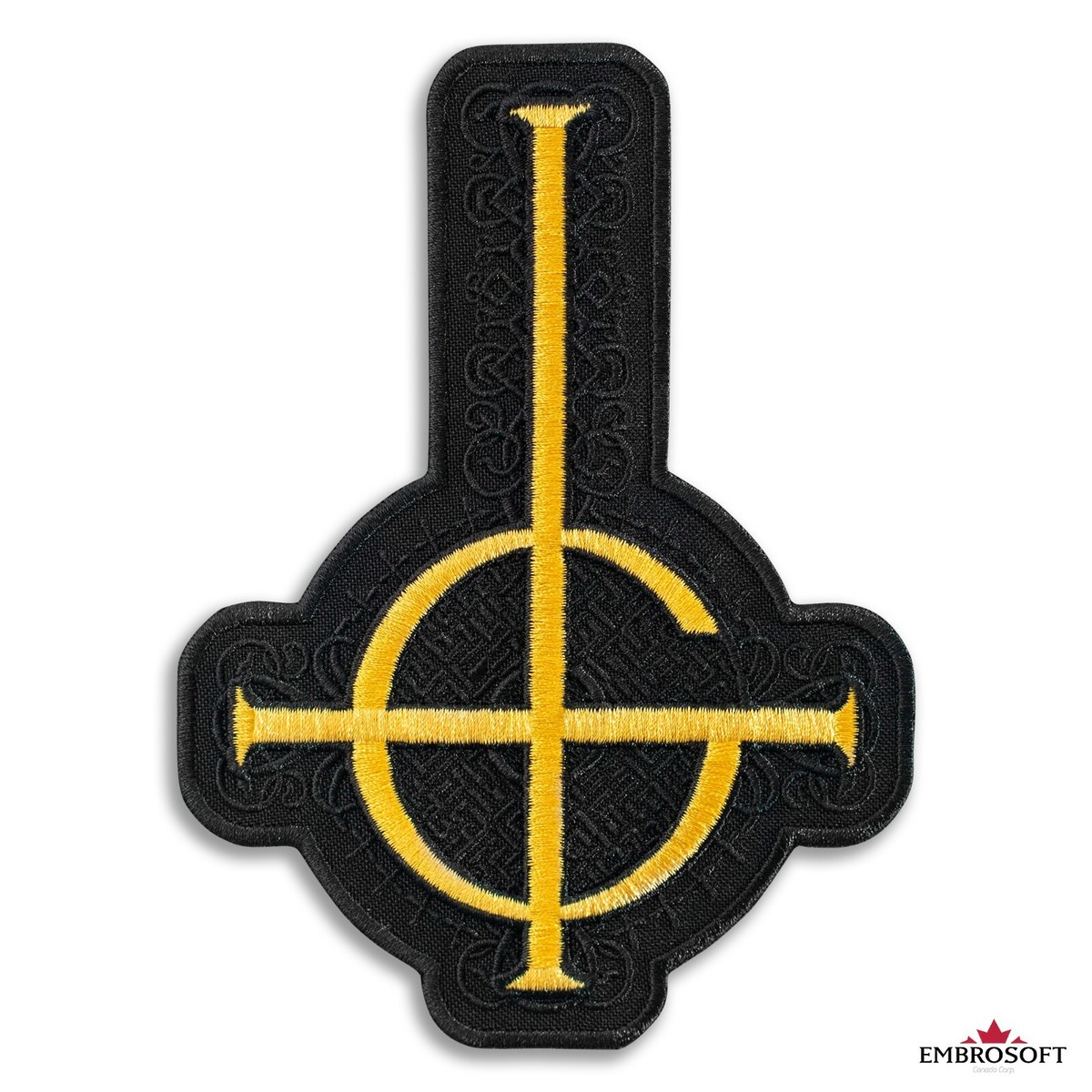 Ghost Bc Cross Cross Papa Emeritus Grucifix Embroidered Patch IRON ON