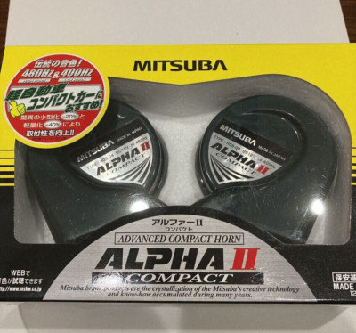 MITSUBA Alpha II Compact Horn Mitsubasankowa HOS-04G | eBay