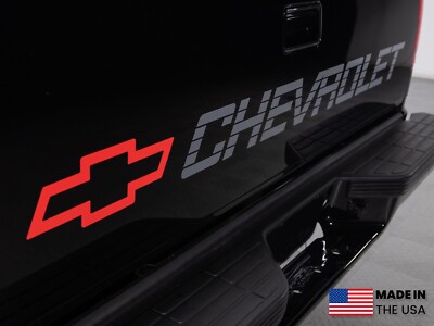 1990-1991 Chevrolet 1500 Truck 454 SS Script Tailgate Decals Kit | eBay