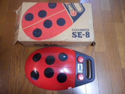 Columbia Portable Record Player MODEL SE-8 Ladybug No box Tested USED ...