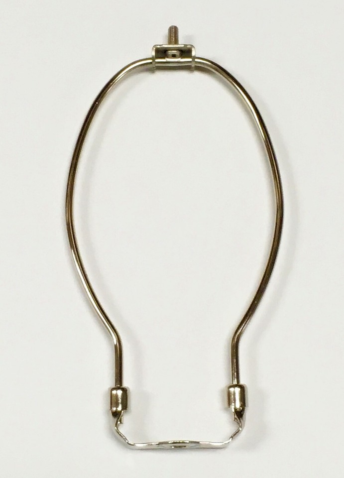 Lamp Parts-Lamp HARP W/Saddle 5" to 12" Heavy Duty 3 Finishes: AB,PB,PN ...