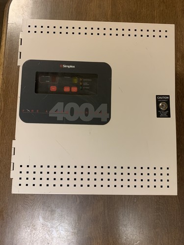simplex fire alarm panel 4004-9101. Serial #JO6487WHR | eBay