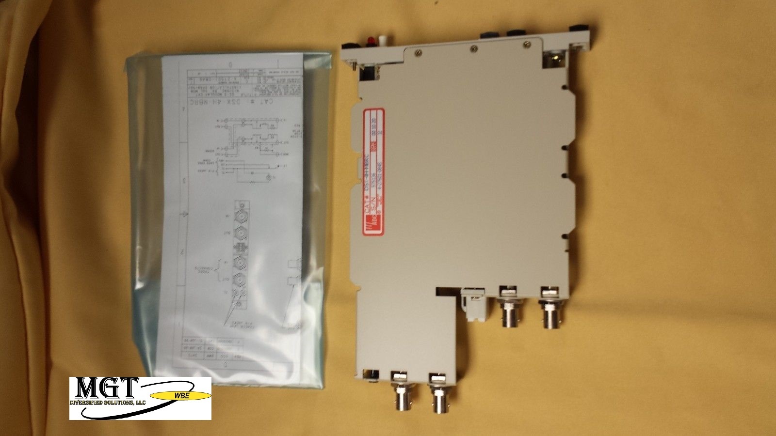 ADC/COMMSCOPE / DSX-4H-MBRC/ 3 PORT REAR CROSS CONNECT DSX-3 MODULE | eBay