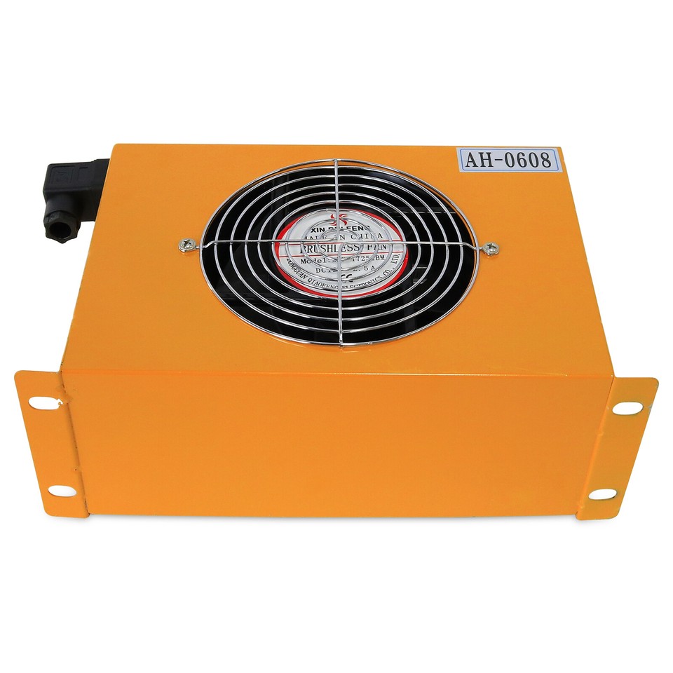 Hydraulic Oil Cooler AH0608T-CA Air-cooled Radiator for 1-2 Ton Mini ...