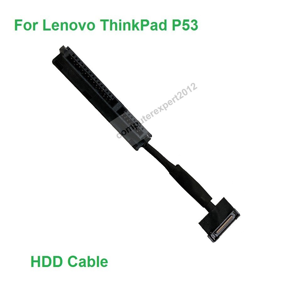 For Lenovo ThinkPad P53 SATA HDD Hard Drive Cable Connector + Caddy ...