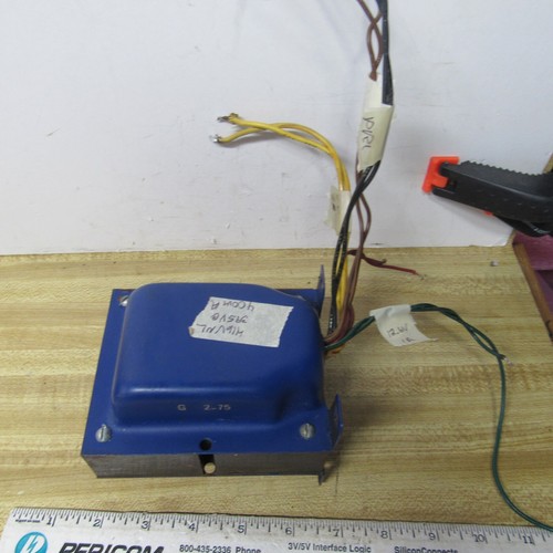 TRANSFORMER POWER 395V 6V 12.6V 12.6V C-01124 FROM LPB RC-25B ...