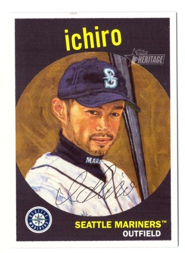 2008 Topps Heritage Dick Perez - SEATTLE MARINERS