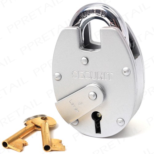 Armoured 6 Lever Double Plated Steel Padlock BRANDED Container Shutter ...