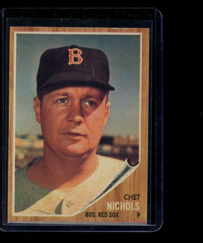 1962 Topps Baseball #403 Chet Nichols Red Sox | eBay
