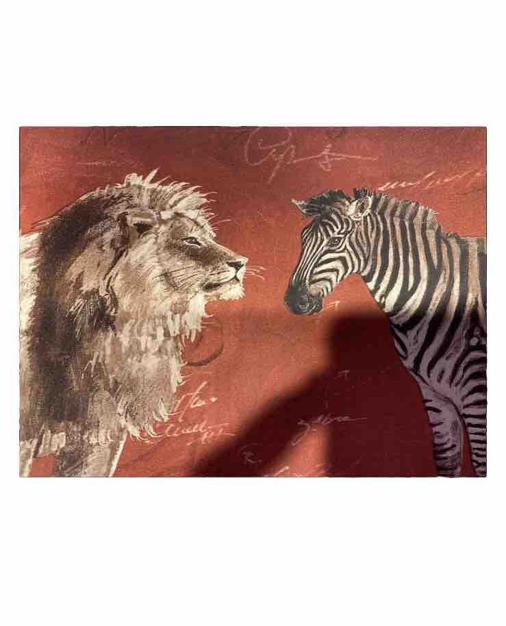 York Wallpaper Border Prepasted Animal Safari Theme Lions No GY8712B | eBay