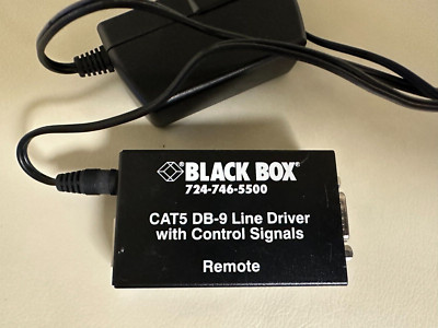 Black Box Cat5-DB9 Line Driver ME 890-REM | eBay