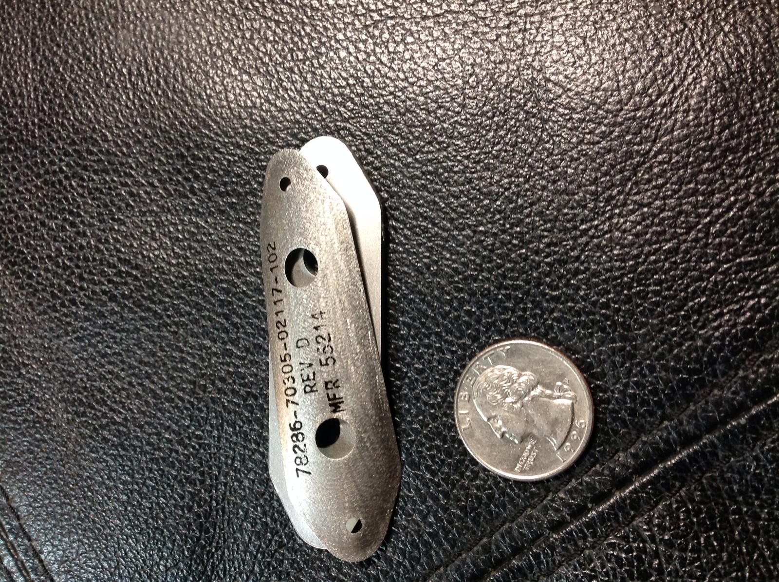 Military aircraft laminated shim 70305-02117-102 Sikorsky Blackhawk ...