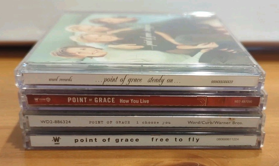 Lot 4 Point of Grace CD's: Free to Fly, How You Live, I Choose You ...