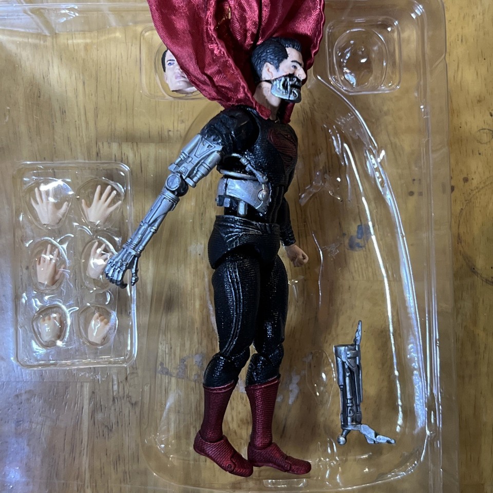 Cyborg Superman Custom Figure Medicom MAFEX Justice League 057 Henry ...