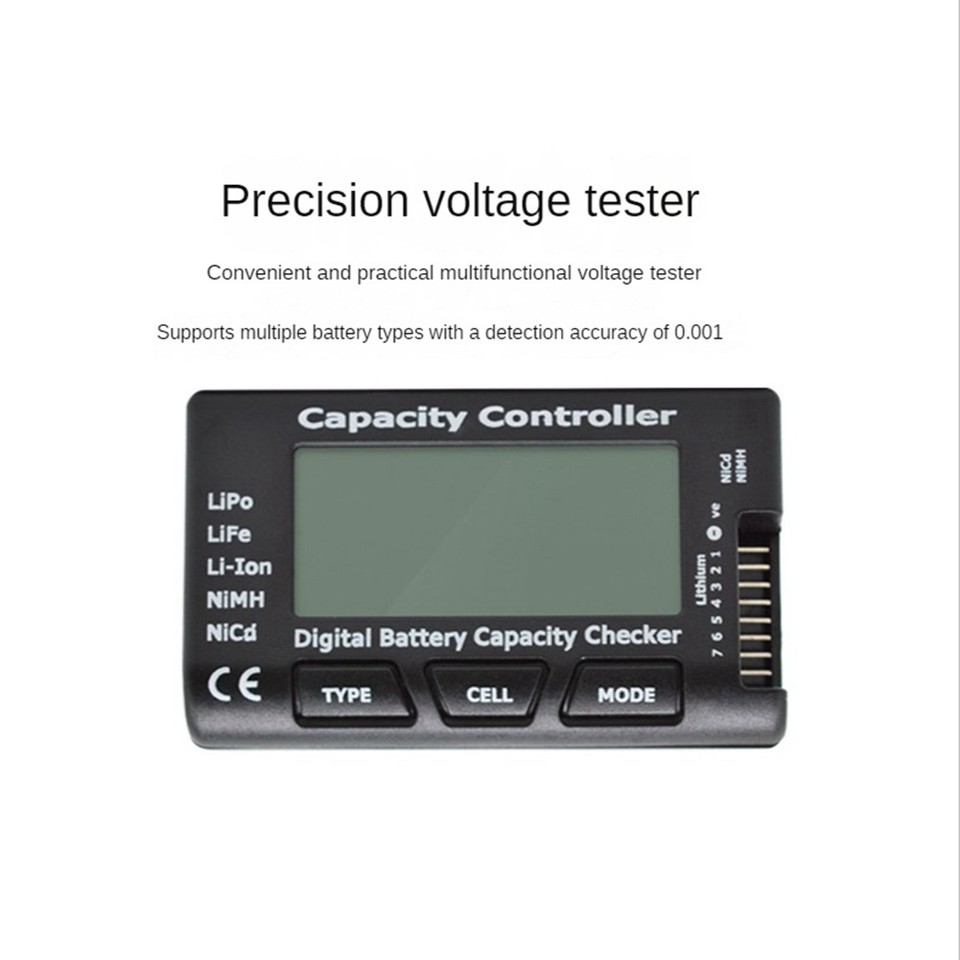Digital Battery Capacity Checker with Balance Function for Li-Ion ...