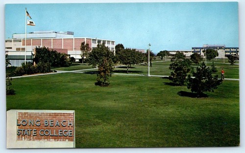 LONG BEACH STATE COLLEGE, California CA ~ Los Angeles County c1950s ...