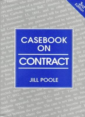 Casebook on Contract By Jill Poole. 9781854316448 9781854316448| eBay
