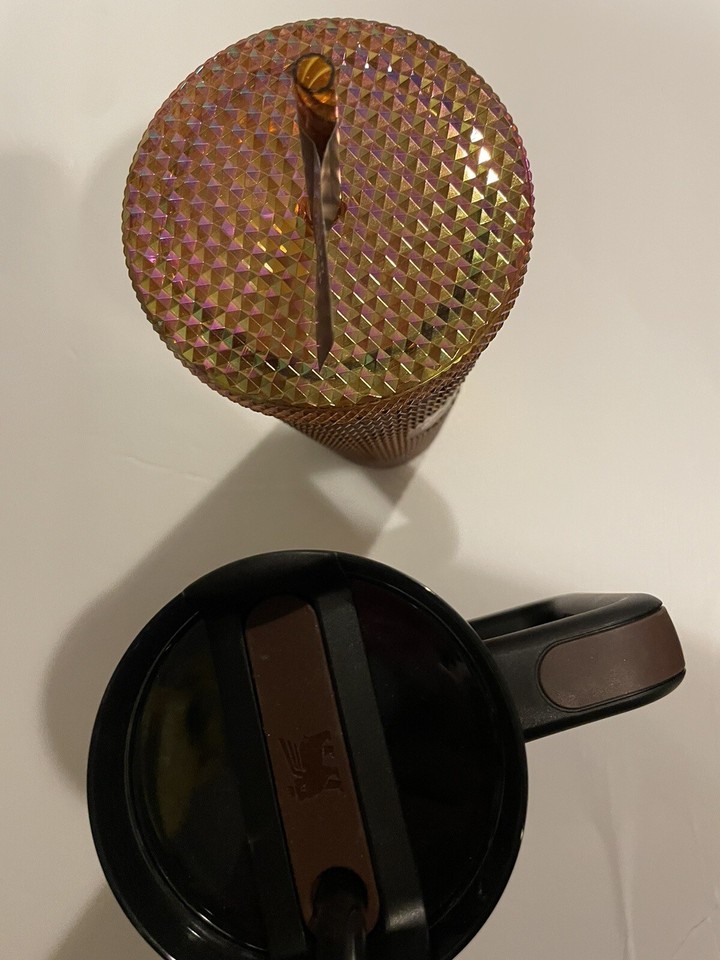Stanley 30oz Maple Glow Quencher & 24oz Honeycomb Starbucks Tumblers ...