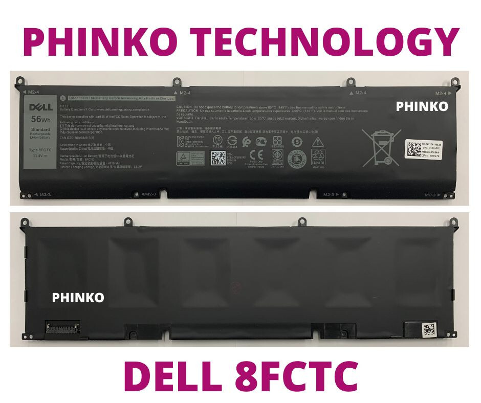 8FCTC 56Wh Battery for Dell Alienware M15 M17 R3 2020 XPS 15 9500 DVG8M ...