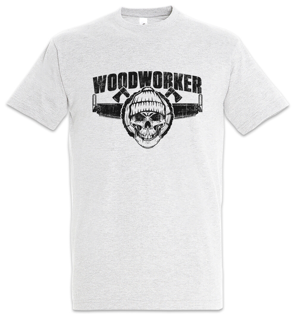 Woodworker T-Shirt Lumberjack Woodcutter Woodsman Woodmann Cutter ...