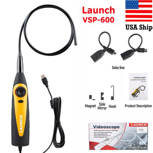 Launch VSP-600 Inspection Camera Videoscope with LED Illumination Endoscope | eBay