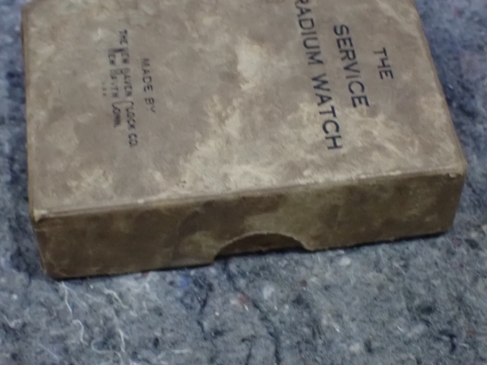 Vintage New Haven The Service Radium Pocket Watch Storage Box Used | eBay